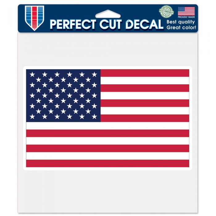 4.68"x7.75" American Flag Decal | Flags A' Flying