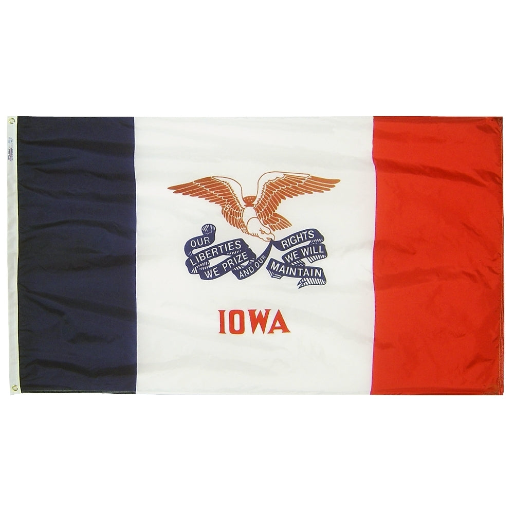 8'x12' Iowa State Outdoor Nylon Flag | Flags A' Flying