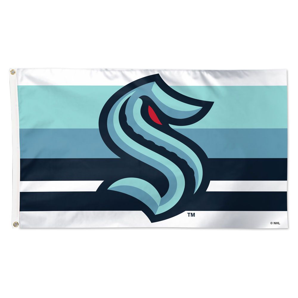 3x5 Seattle Kraken NHL Polyester Team Flag | Flags A' Flying
