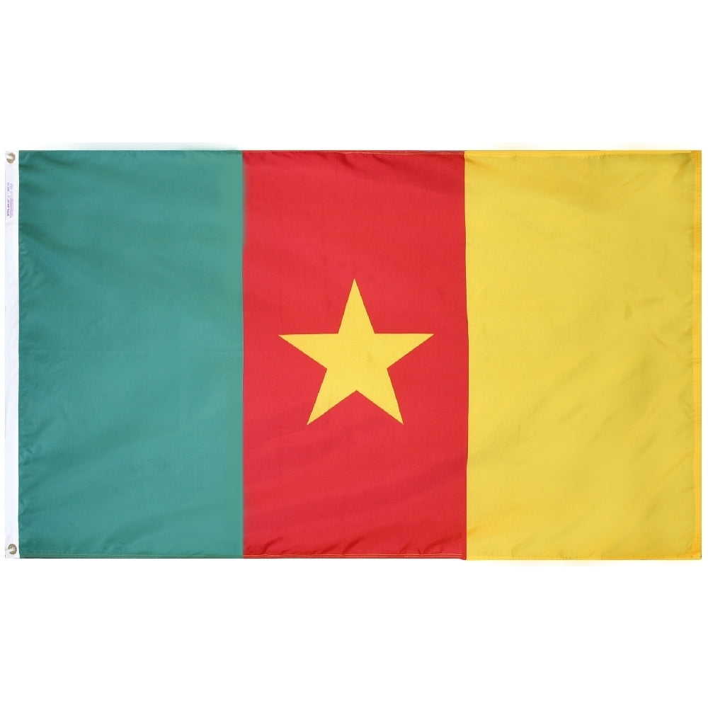 2'x3' Cameroon Outdoor Nylon Flag | Flags A' Flying