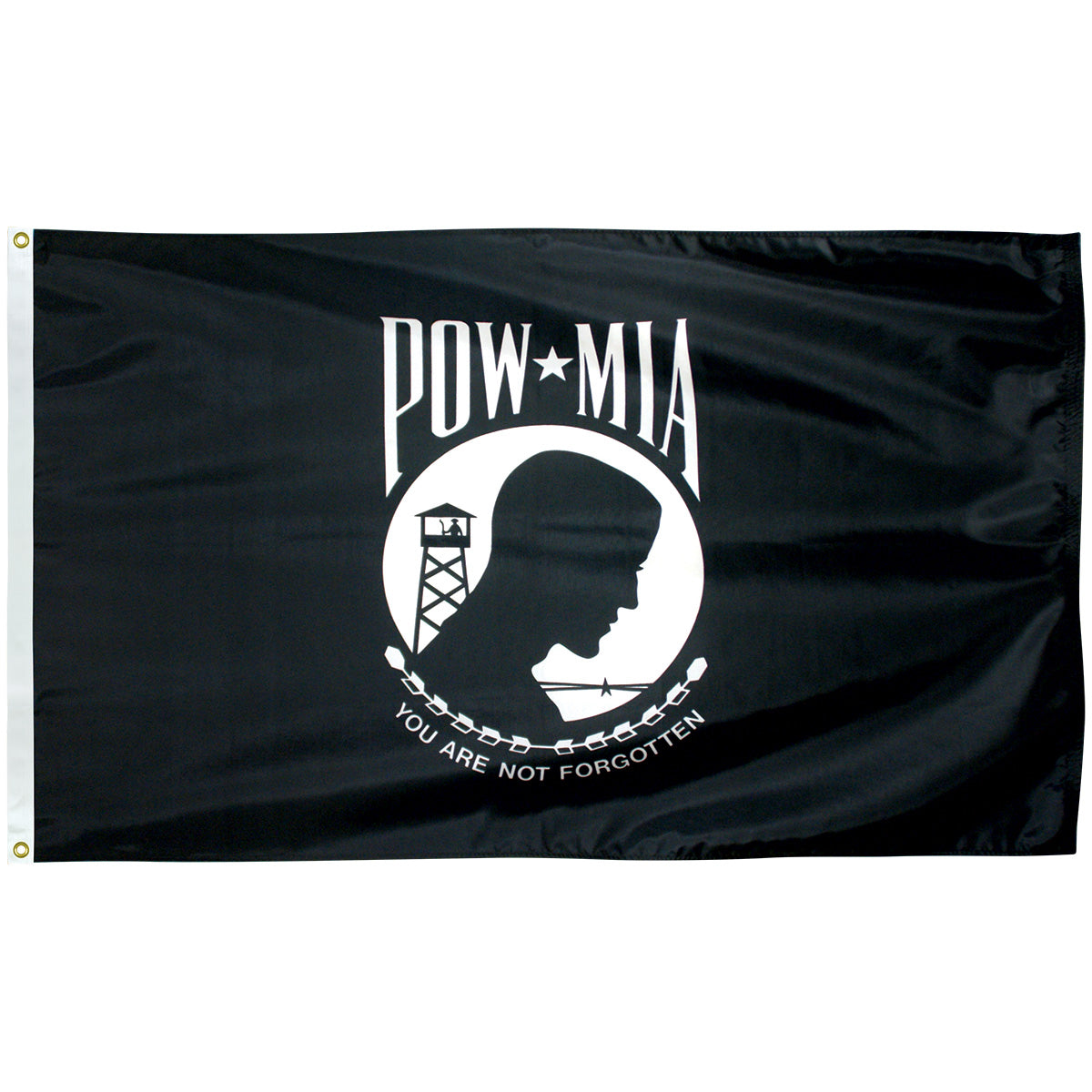 2x3 POW/MIA Outdoor Single Reverse Flag | Flags A' Flying